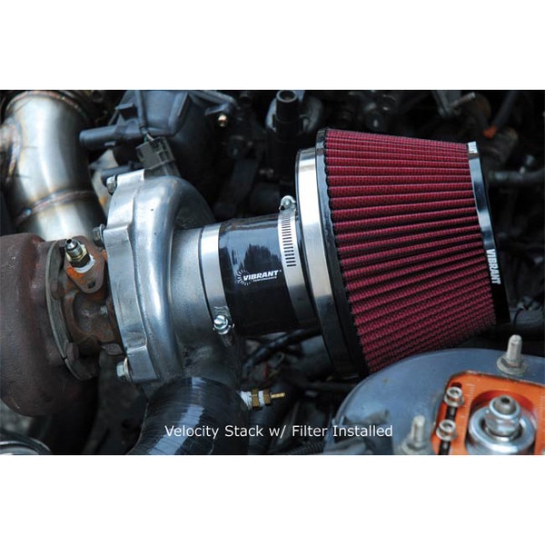 Vibrant Bellmouth Velocity Stacks, Aluminum | Verocious Motorsports